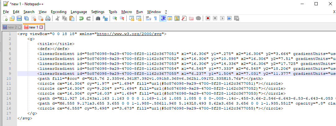 Saving Azure portal SVG icons