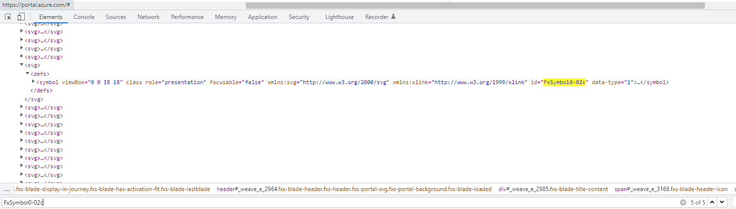 Saving Azure portal SVG icons