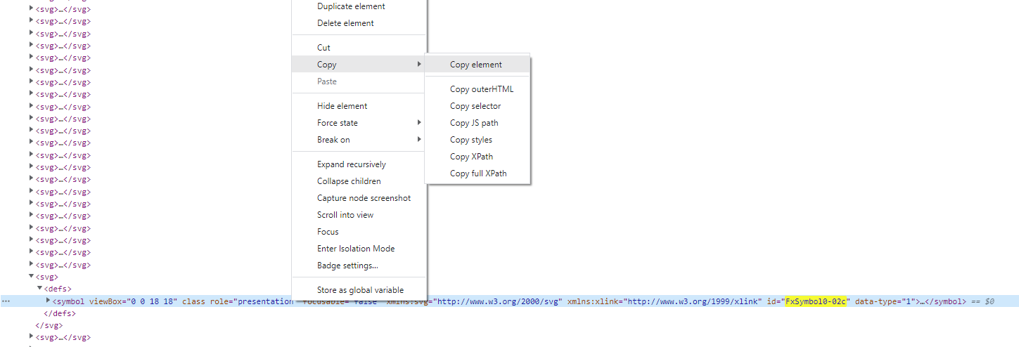 Saving Azure portal SVG icons
